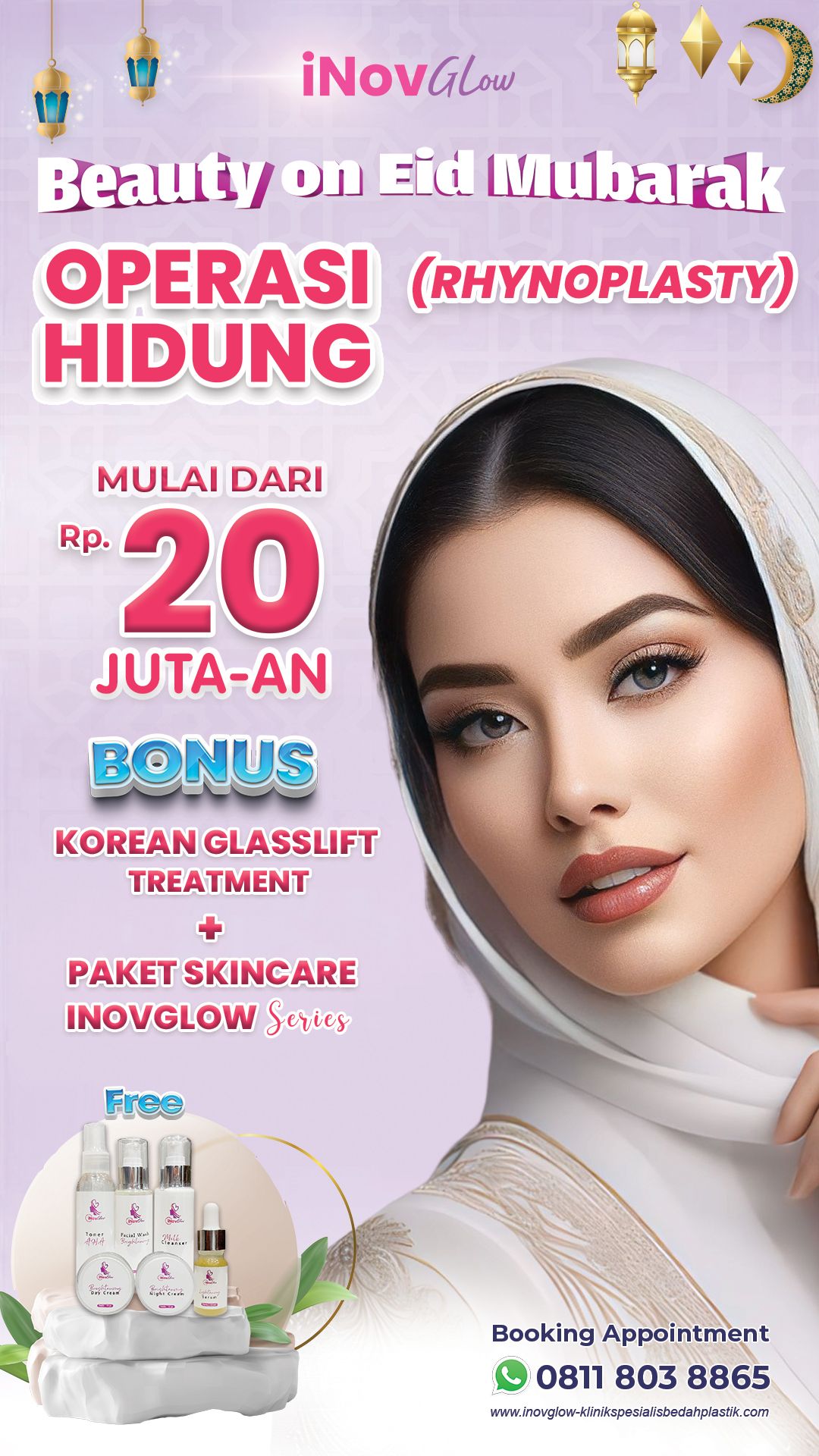 MENGENAL TAHAPAN PROSEDUR REVISI HIDUNG - INOVGLOW - KLINIK SPESIALIS BEDAH PLASTIK TERBAIK