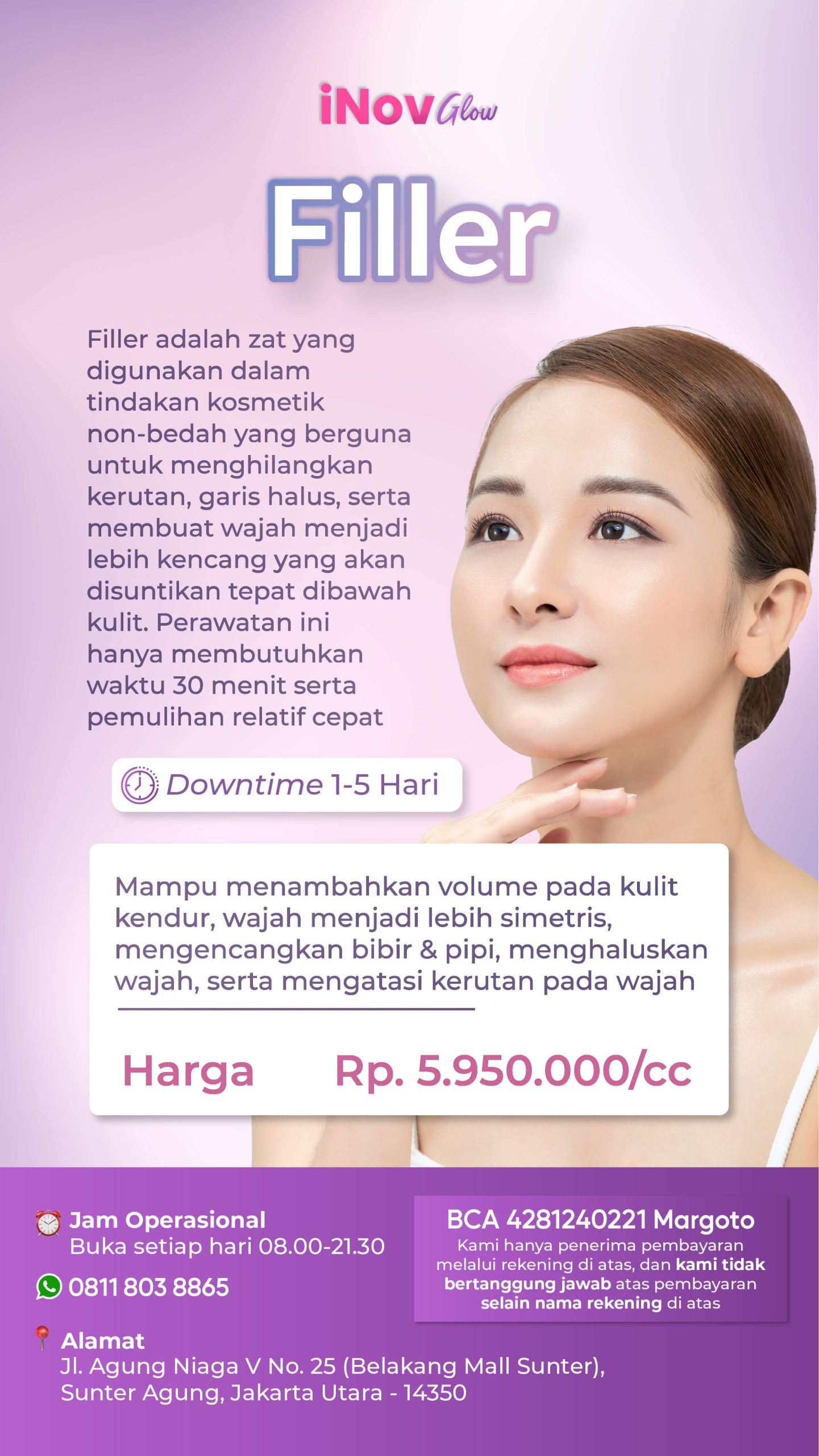 Mitos Tentang Filler Dan Kesalahpahaman - iNOV GLOW